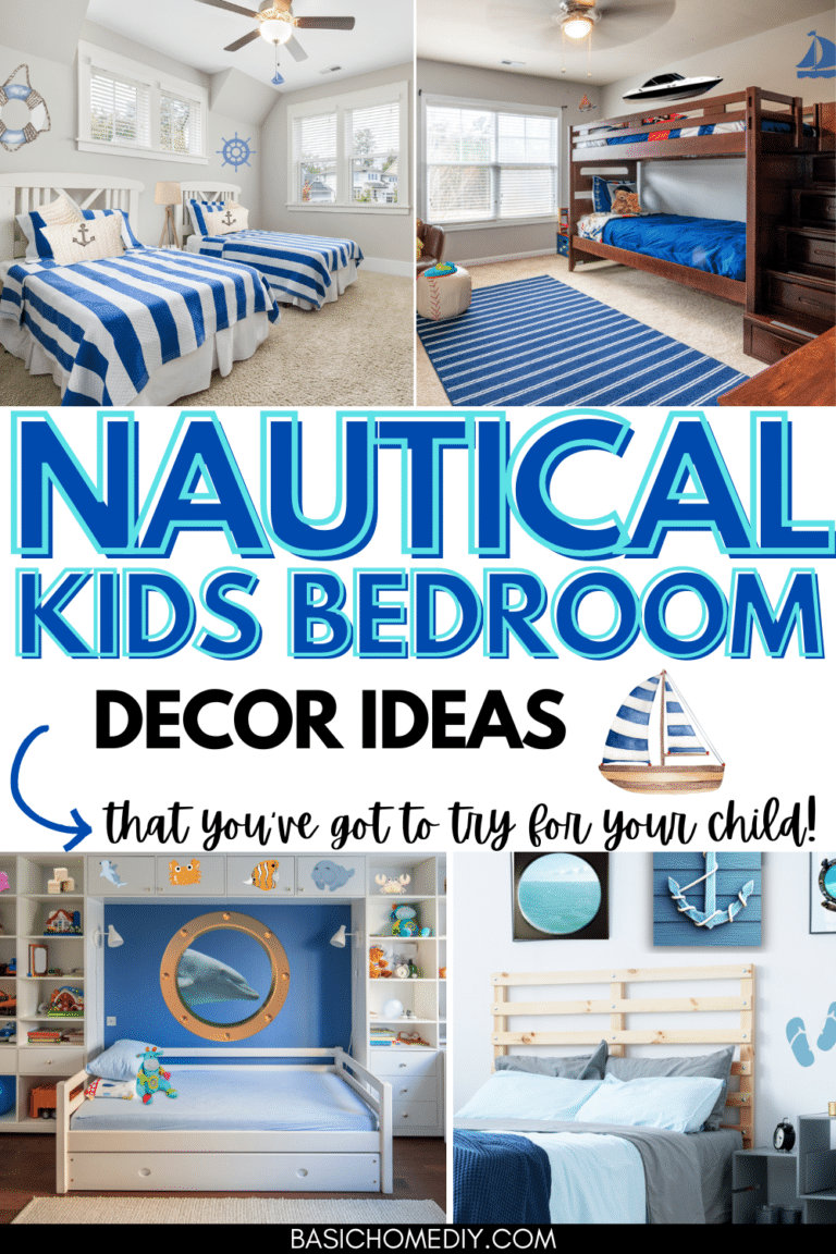 8 Easy Nautical Kids Bedroom Decor Ideas You've Got to Try