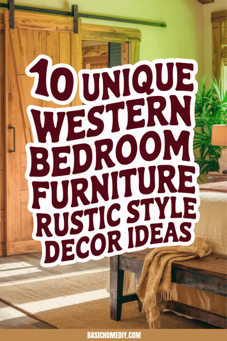 10 Unique Western Bedroom Furniture Rustic Style Decor Ideas