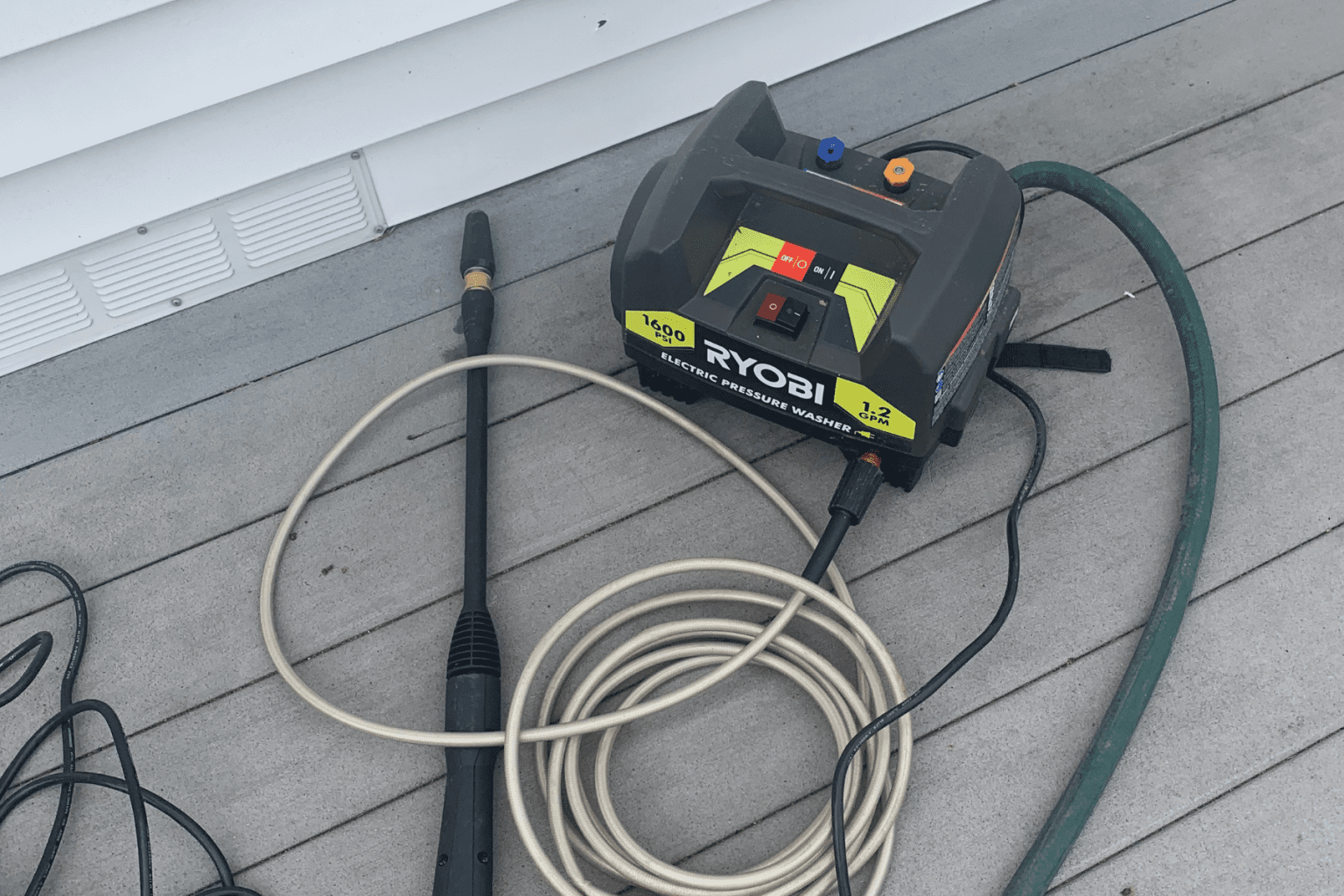 DIY Pressure Wash and Clean Your Deck