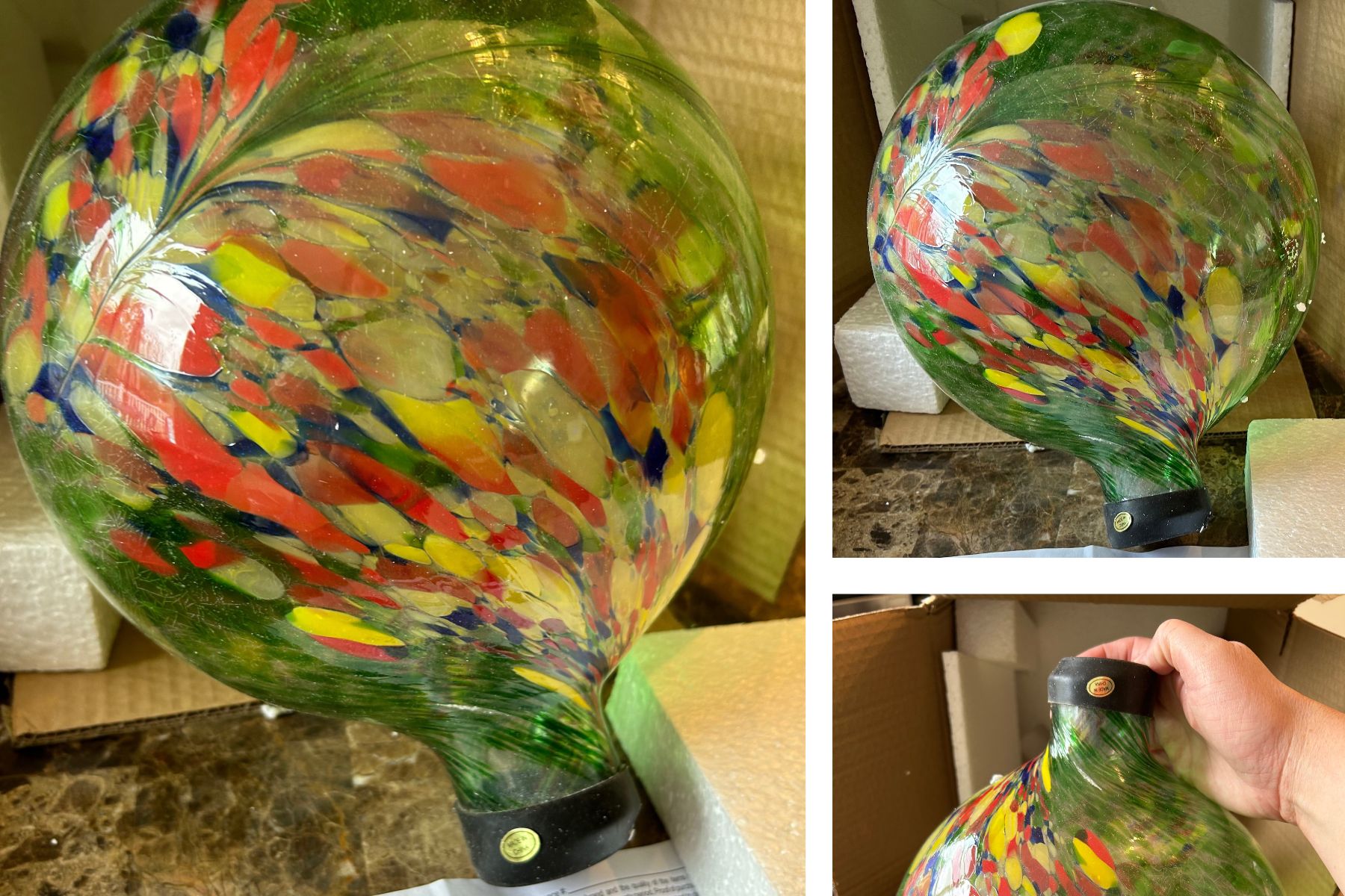 Outdoor Glass Gazing Globe