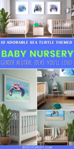 10 Adorable Sea Turtle Themed Nursery Wall Art and Decor Ideas - Basic ...