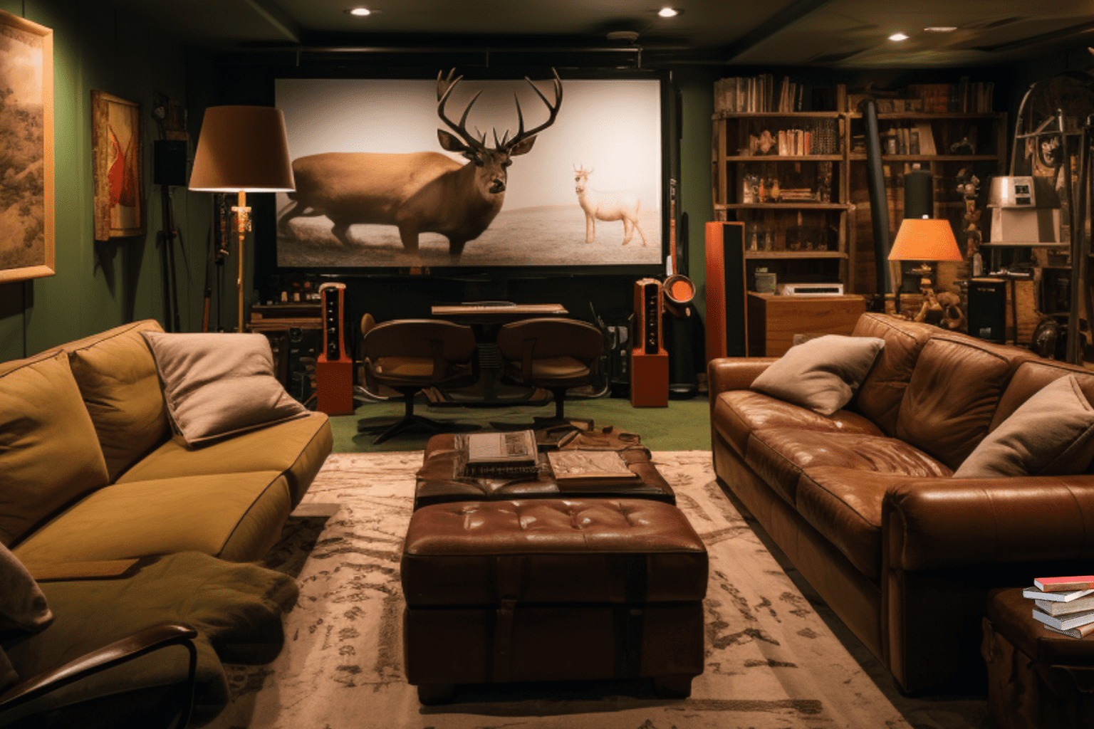 11 Hunting Man Cave Decor Ideas for the Outdoor Enthusiast