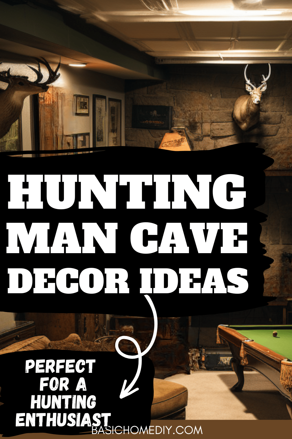 11 Hunting Man Cave Decor Ideas for the Outdoor Enthusiast