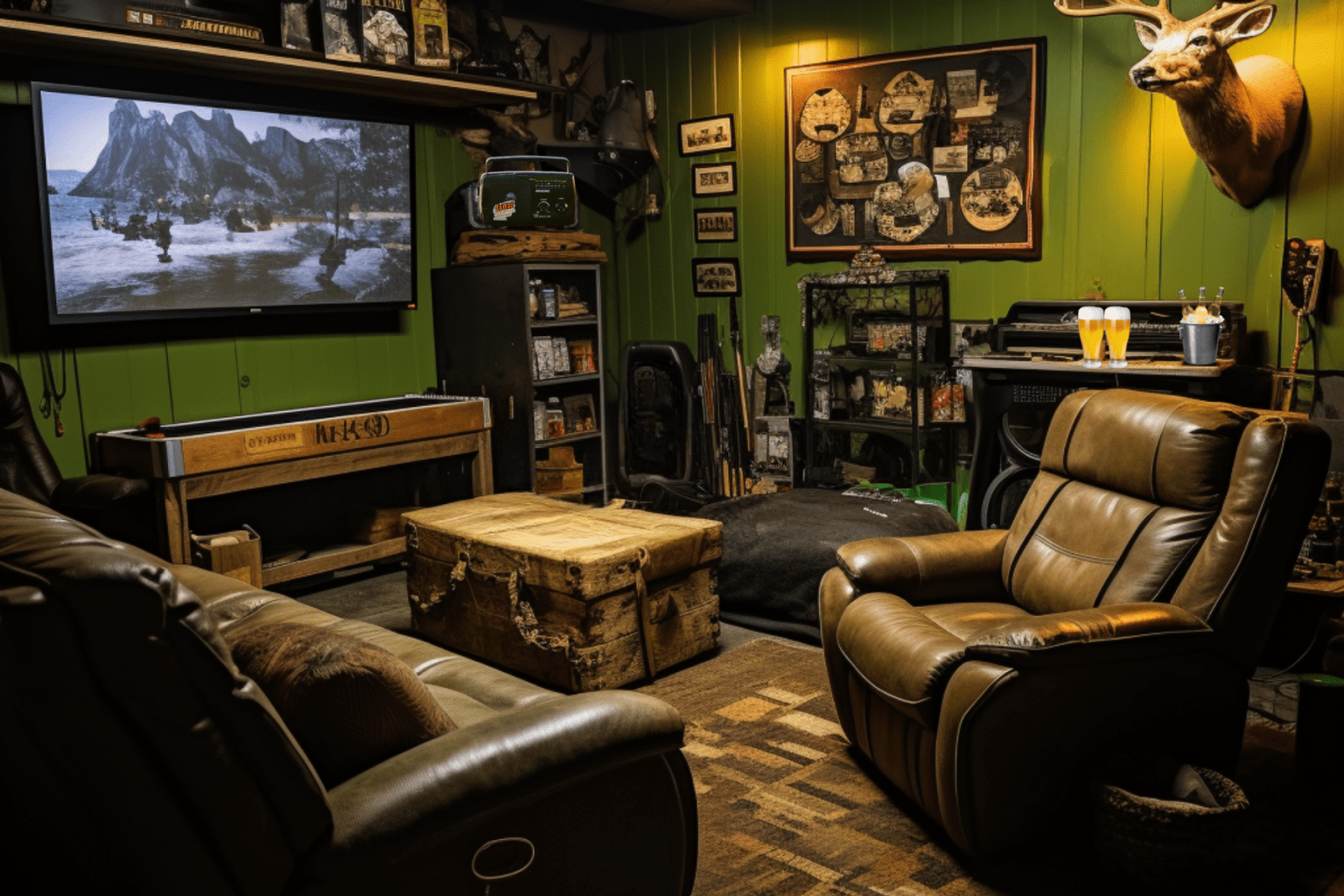 11 Hunting Man Cave Decor Ideas for the Outdoor Enthusiast
