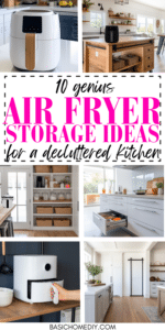 10 Genius Air Fryer Storage Ideas for a Decluttered Kitchen - Basic ...