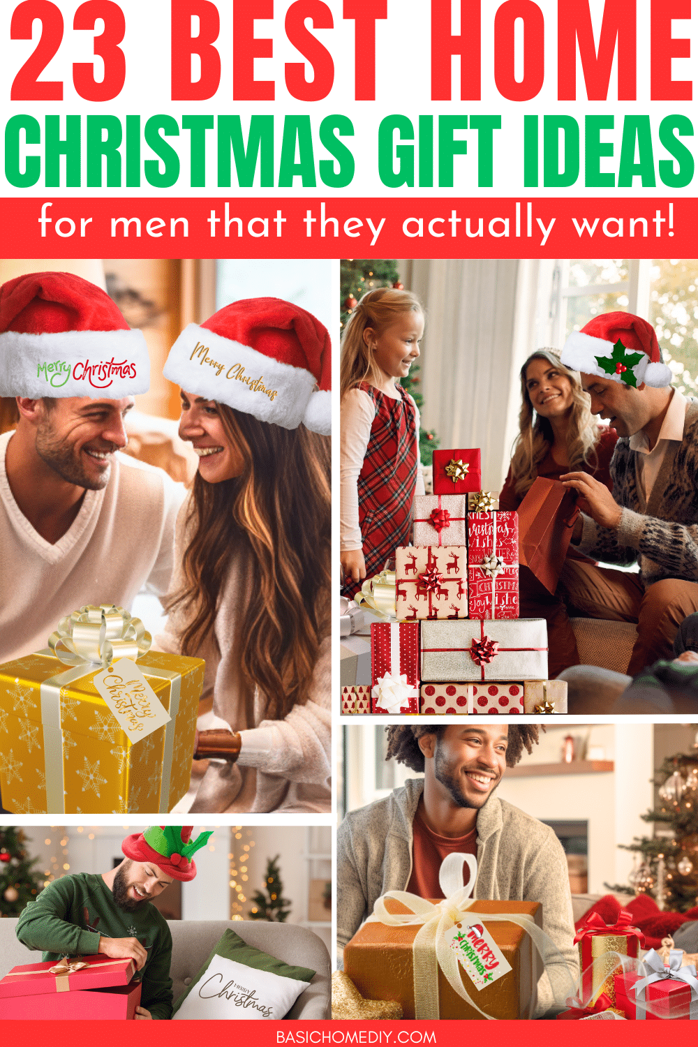 Top Home Christmas Gift Ideas for Men He’ll Actually Use - Basic Home DIY