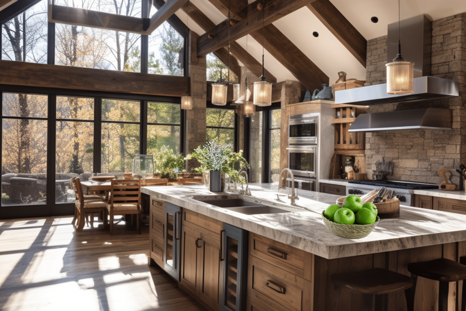 17 Best Cabin Kitchen Decor Ideas for a Rustic Retreat - Basic Home DIY