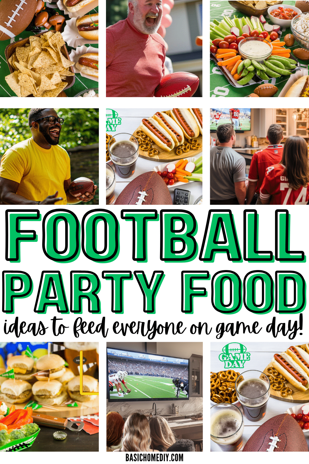 Football Food: Easy Ideas for a Game Day Party That Everyone Will Love