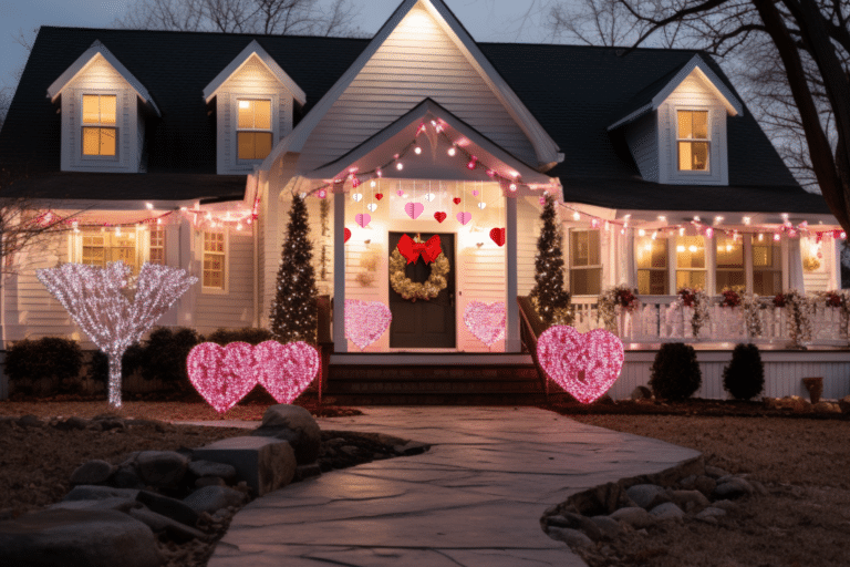 10 Easy Outdoor Valentine's Day Decor Ideas for Porch and Yard - Basic ...