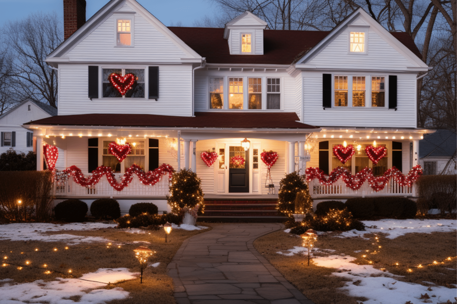 10 Easy Outdoor Valentine's Day Decor Ideas for Porch and Yard - Basic ...