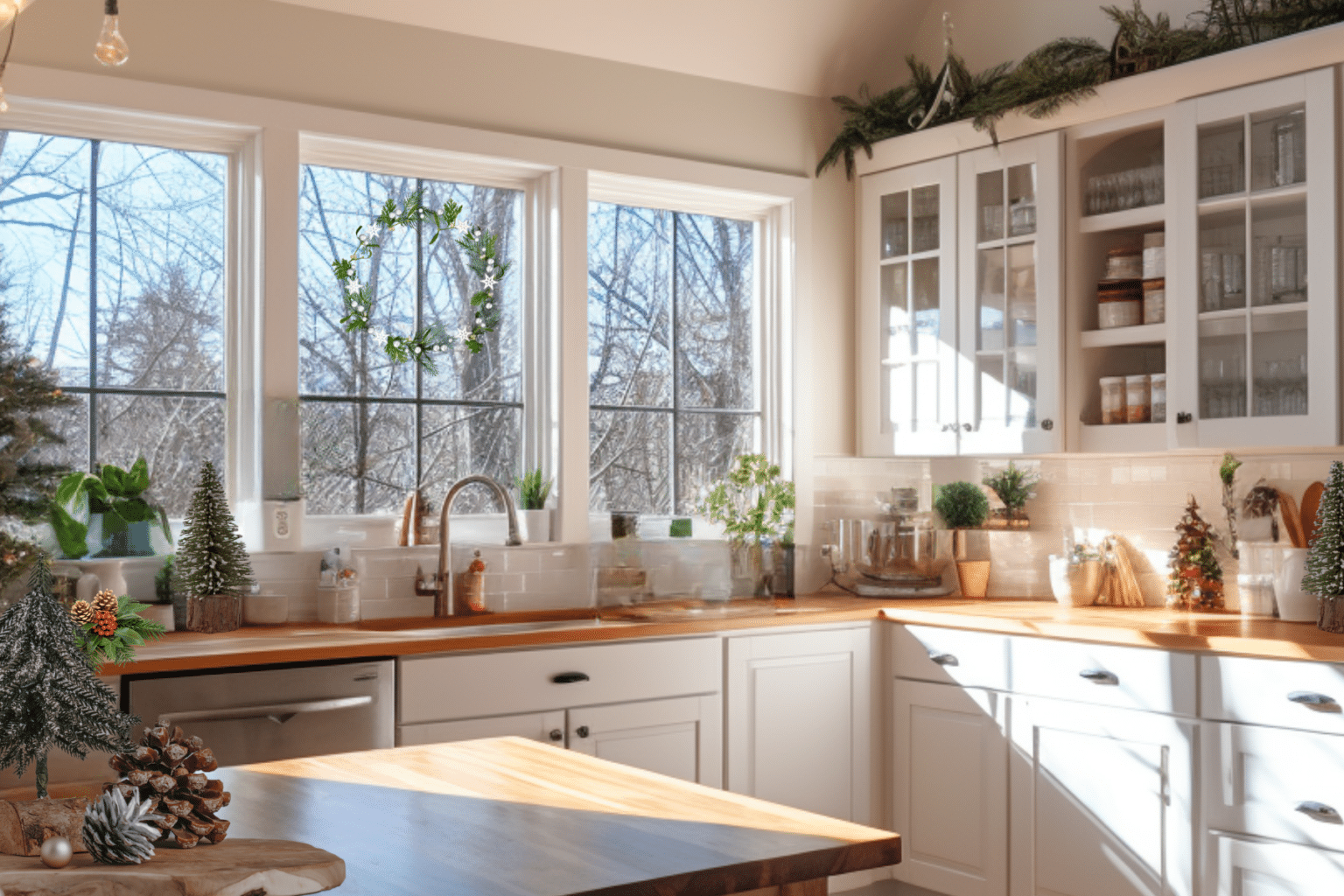 10 Easy Winter Kitchen Decor Ideas for a Cozy Home on a Budget - Basic ...