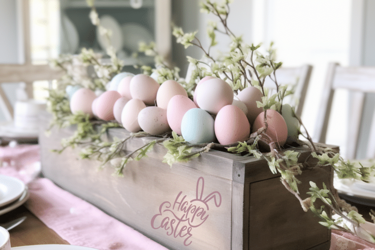 15 Easy Rustic Farmhouse Easter Decor Ideas for Your Home - Basic Home DIY
