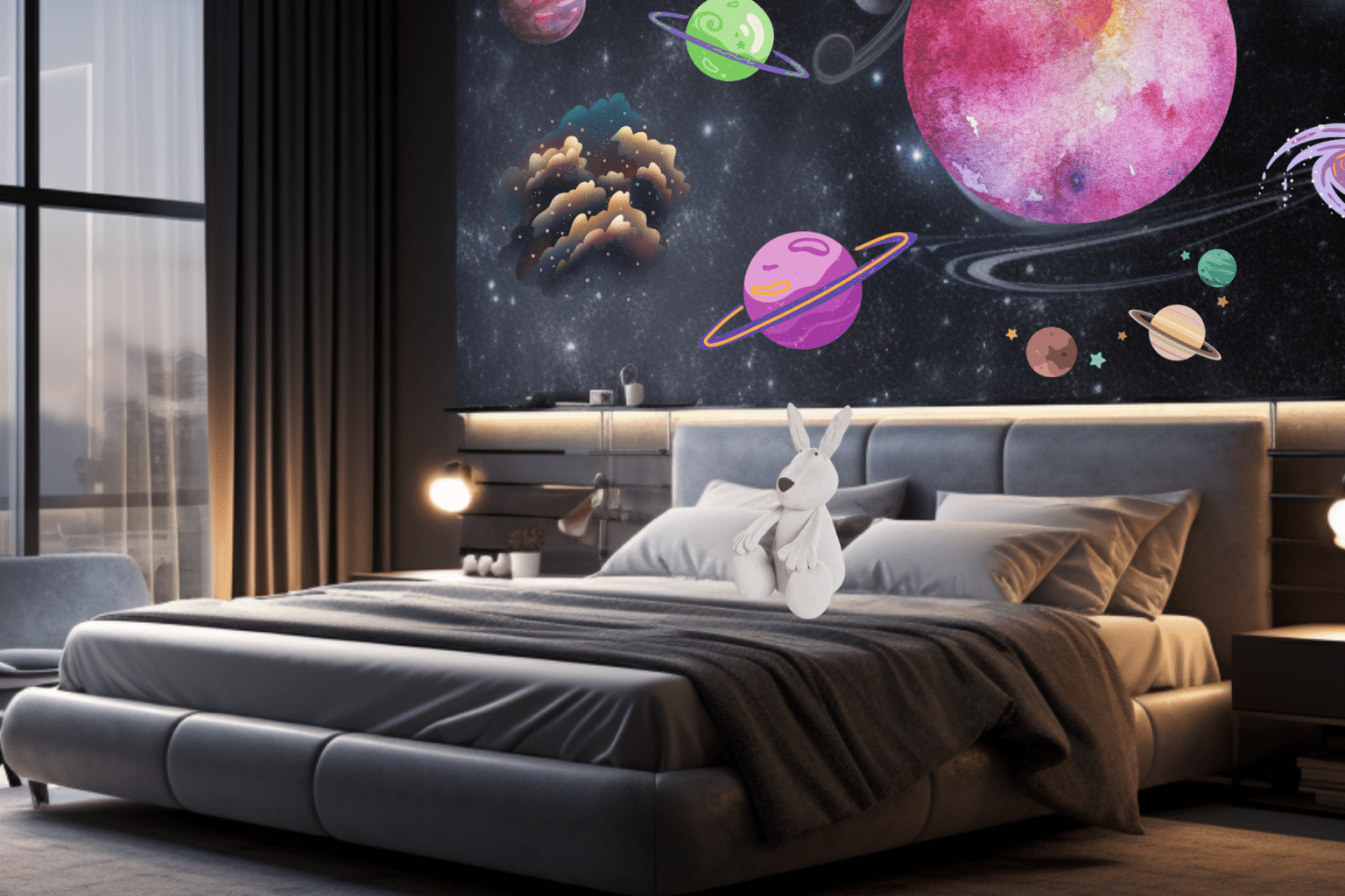 10 Easy Outer Space Themed Room Ideas You'll Love