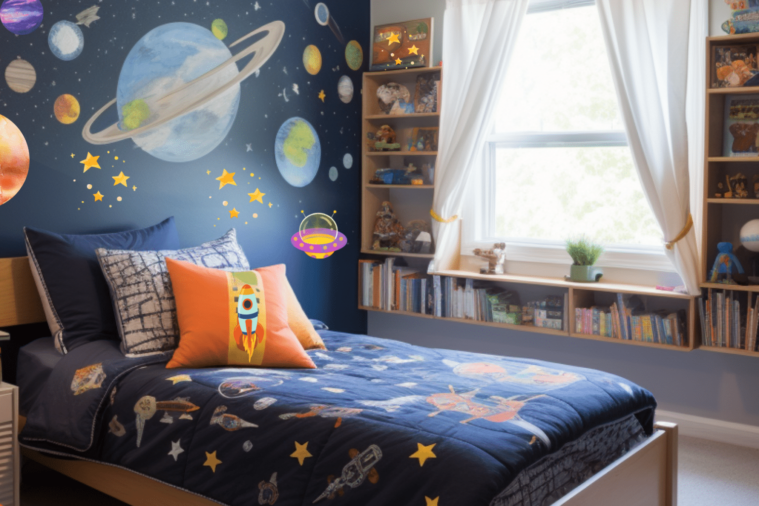 10 Easy Outer Space Themed Room Ideas You'll Love