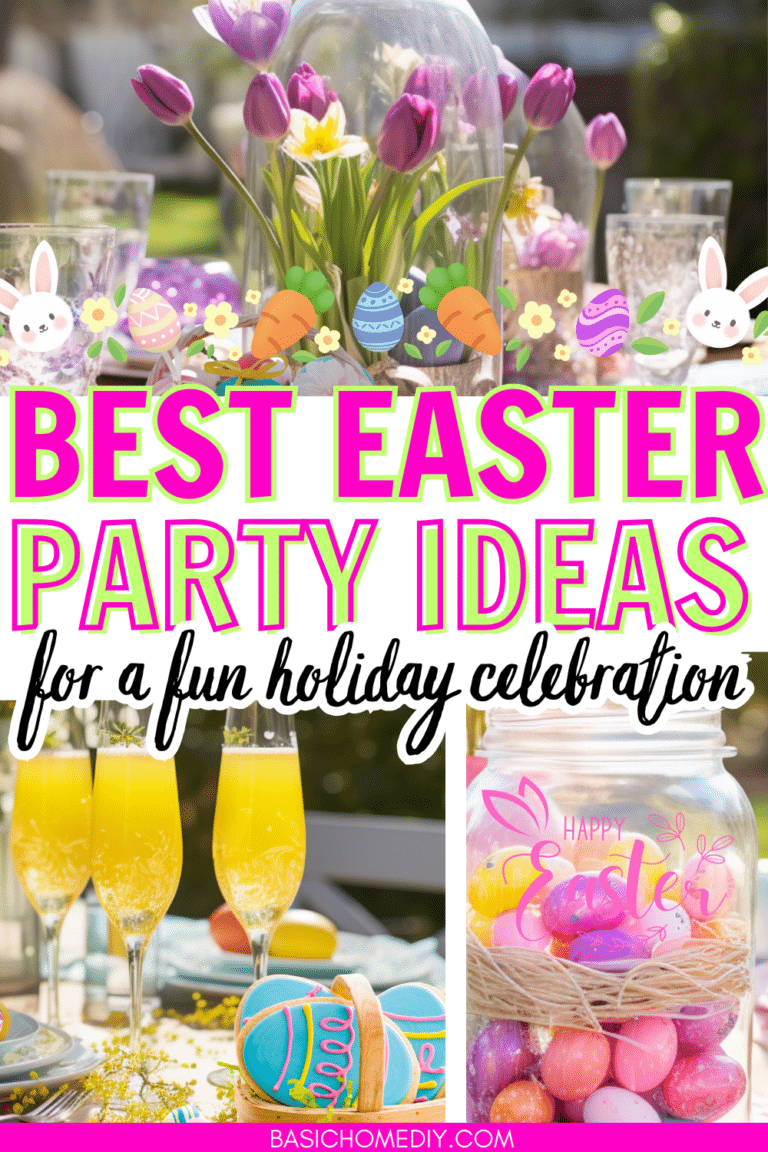 Easy Easter Party Ideas for a Fun Holiday Celebration - Basic Home DIY