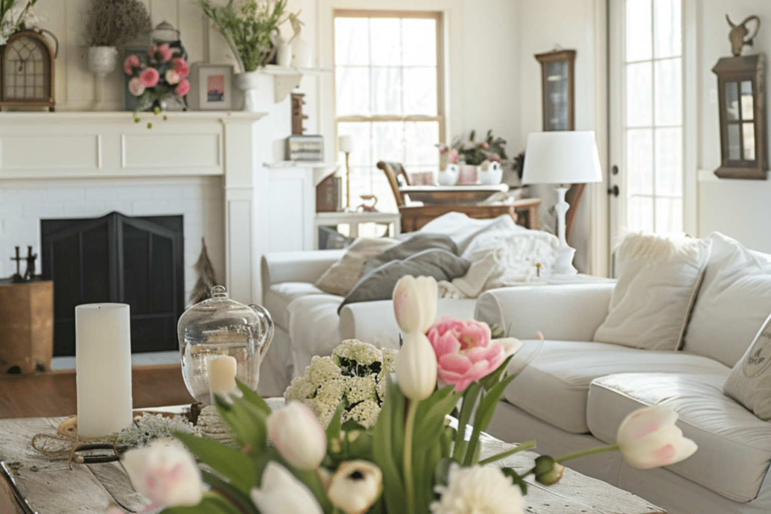 12 Simple Spring Decorating Ideas for the Home on a Budget - Basic Home DIY