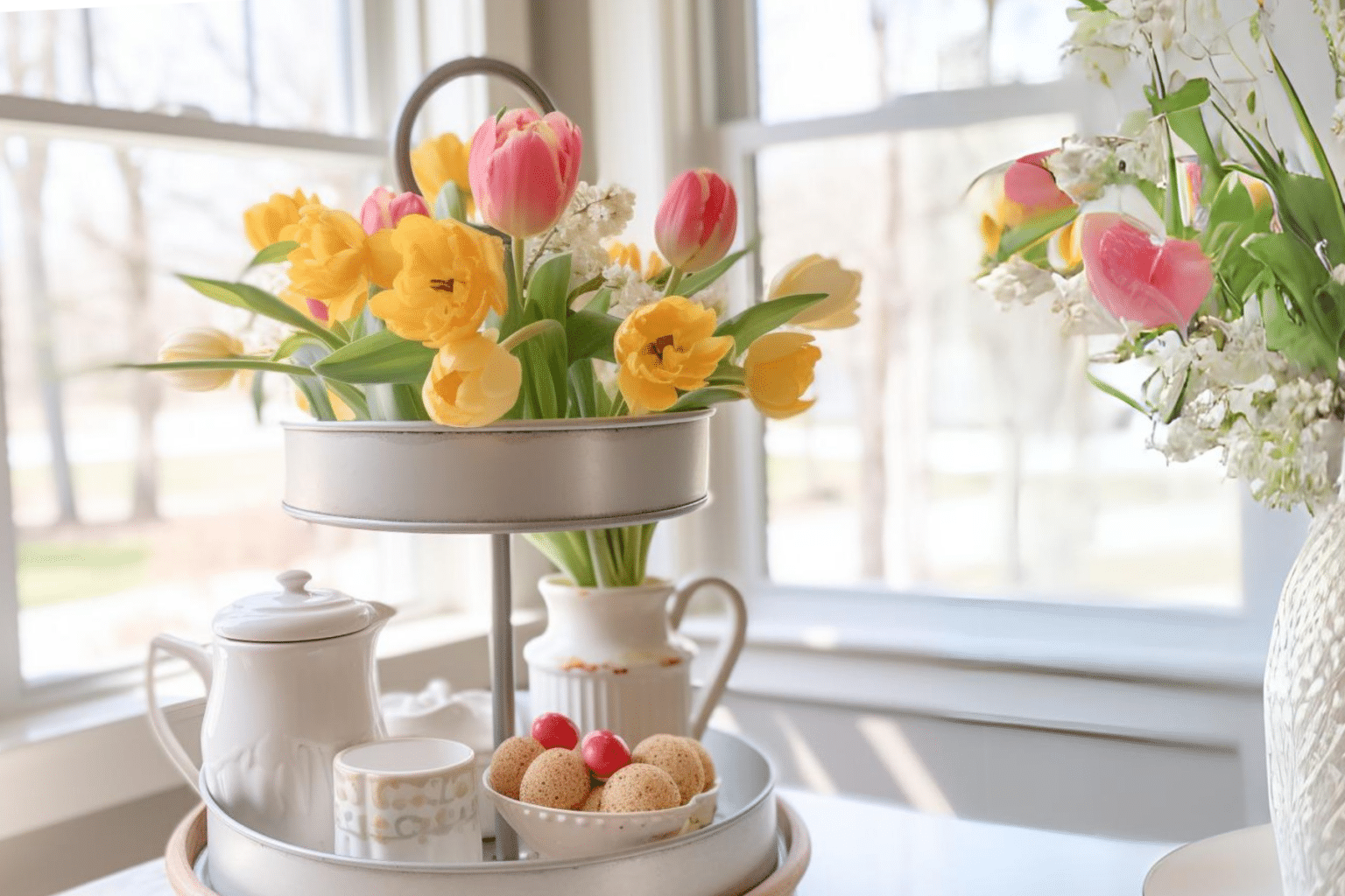 Simple Spring Kitchen Decor Ideas for Easy Decorating - Basic Home DIY