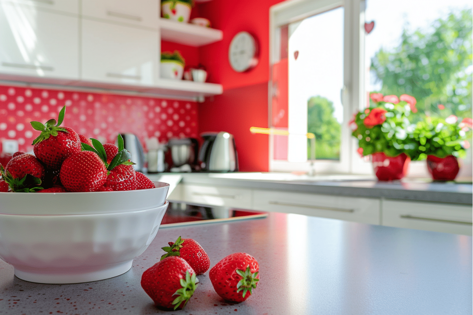 Cheerful Strawberry Kitchen Decor Ideas for 2024 - Basic Home DIY