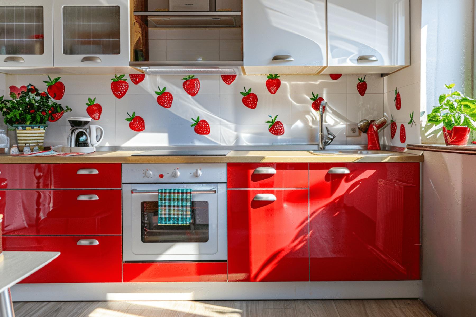 20 Simple Strawberry Kitchen Decor Ideas for a Fresh Look - Basic Home DIY