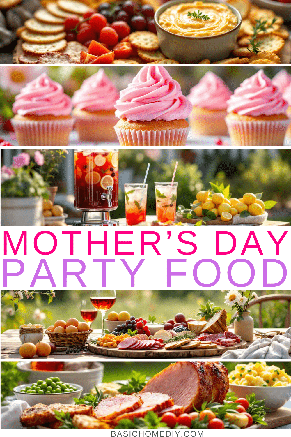 Simple Mother's Day Party Food Ideas to Make Mom Feel Special - Basic ...