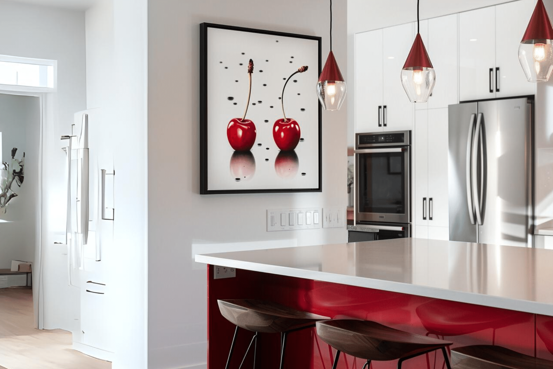 20+ Cute Cherry Themed Kitchen Decor Ideas That You've Got To Try ...