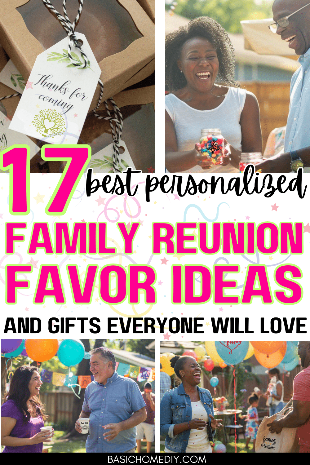 Unique Personalized Family Reunion Favor Ideas and Gifts (2025) - Basic ...