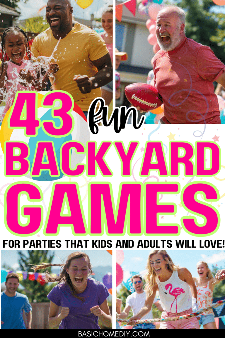 43 Fun Backyard Games for Parties That Everyone Will Love - Basic Home DIY