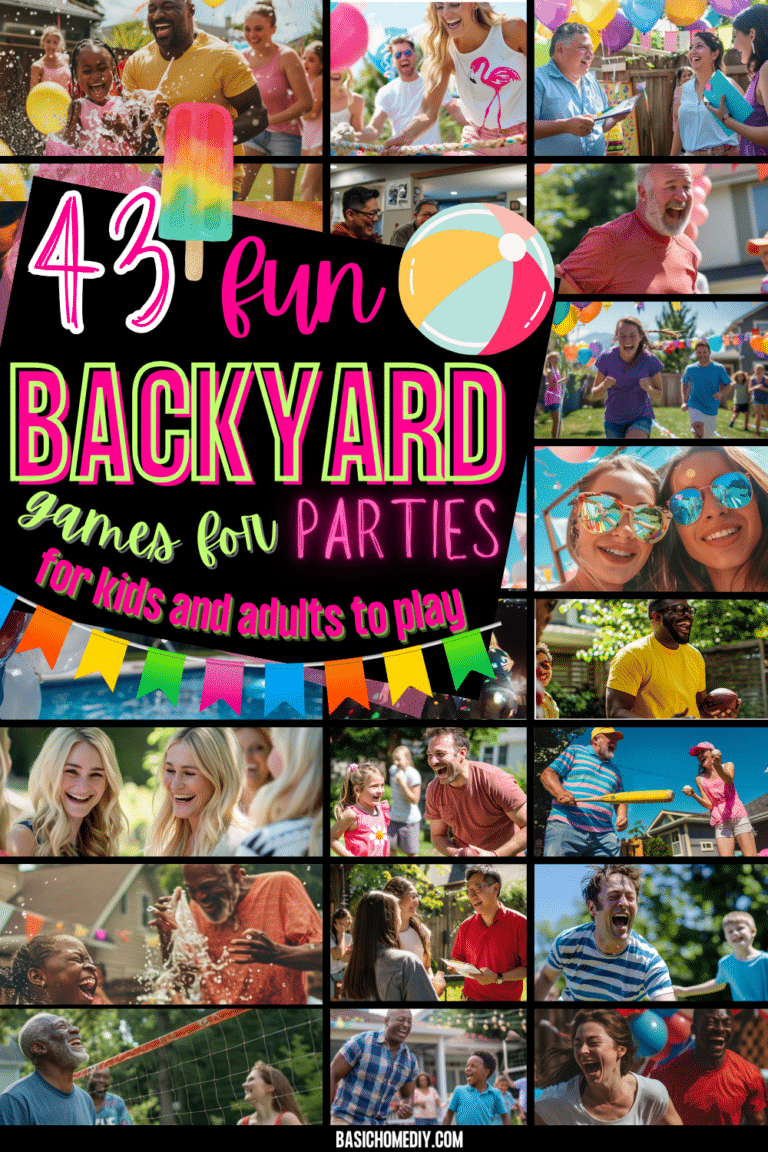 43 Fun Backyard Games for Parties That Everyone Will Love - Basic Home DIY