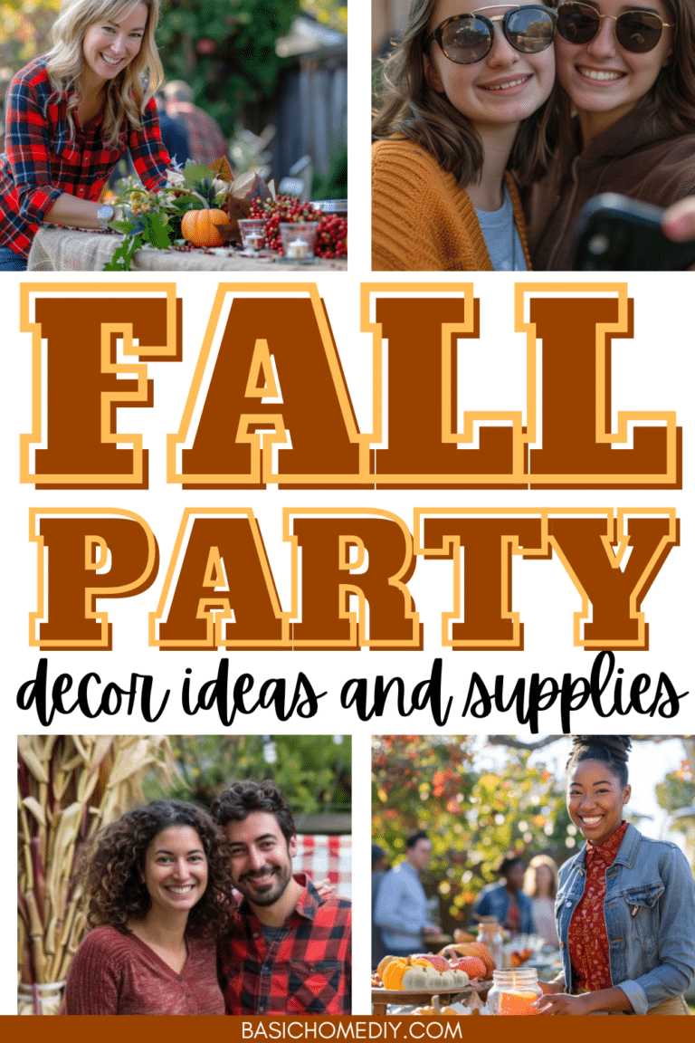 Simple Fall Party Decor Ideas to You Should Try (2026) - Basic Home DIY