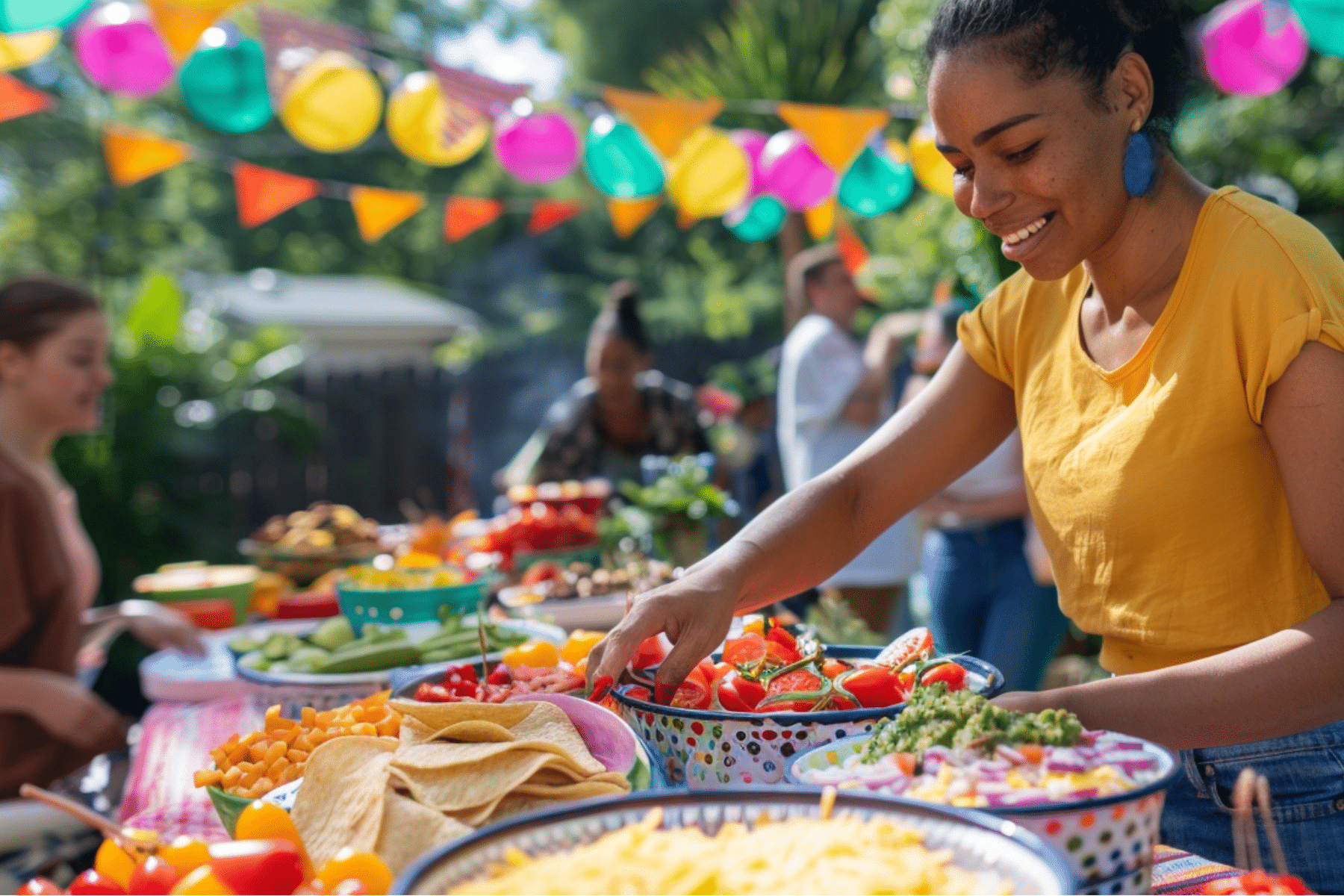 Easy Taco Party Ideas and Decorations for a Fun Fiesta - Basic Home DIY