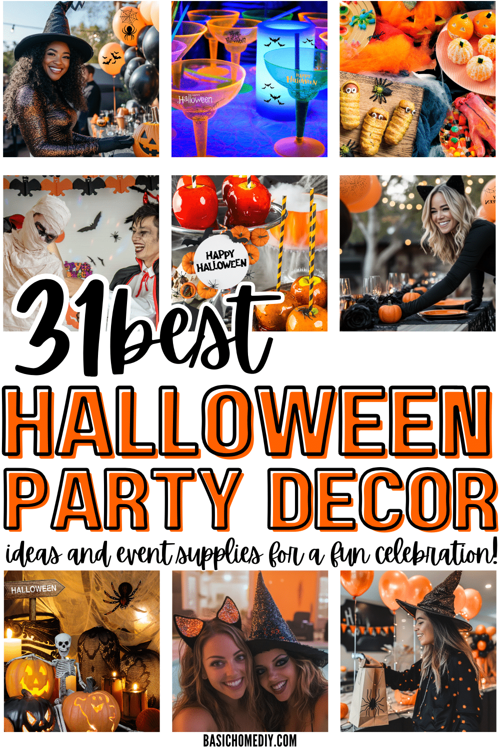 31 Best Halloween Party Decor Ideas and Event Supplies - Basic Home DIY