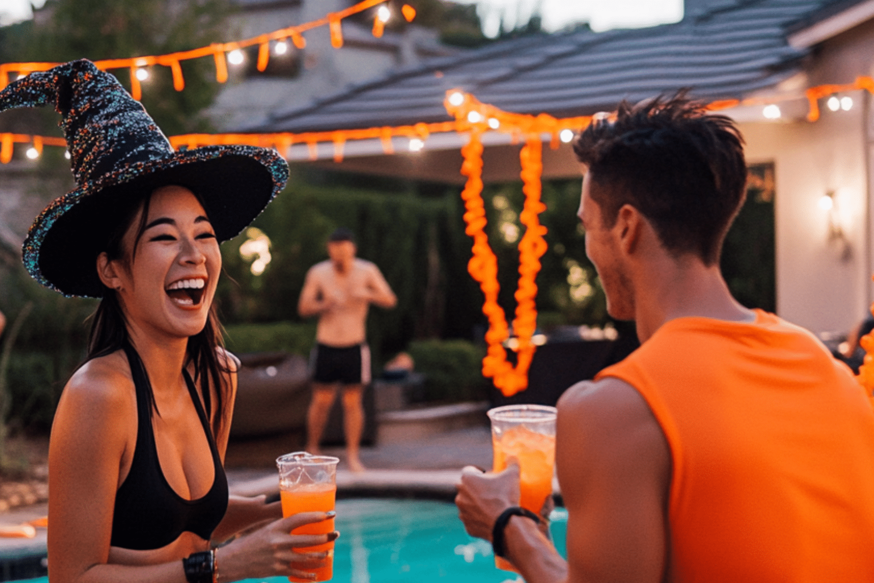 Easy Halloween Pool Party Ideas for Food, Decorations, and More - Basic ...