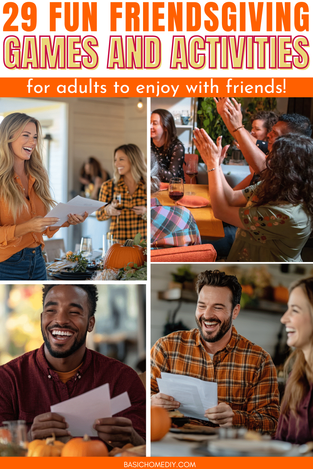 29 Fun Friendsgiving Games and Activities for Adults - Basic Home DIY