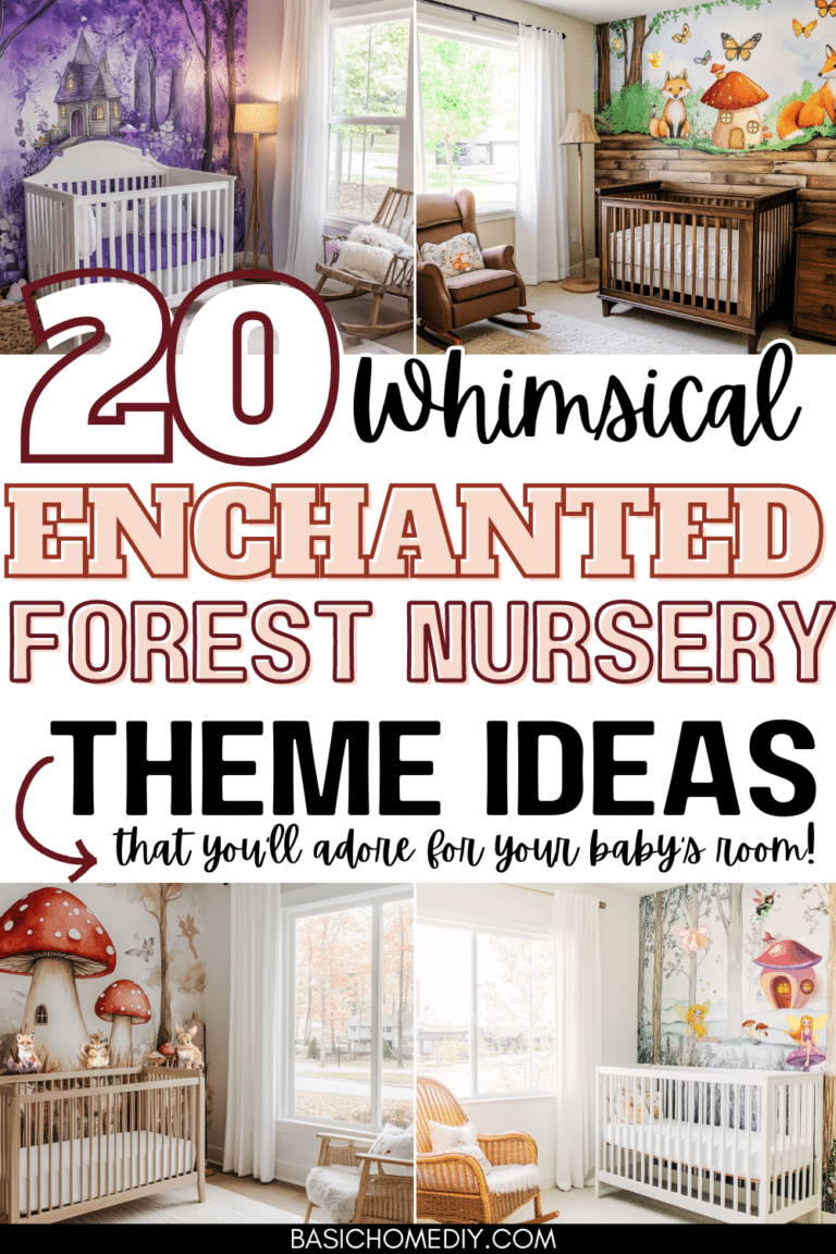 20 Whimsical Enchanted Forest Nursery Theme Ideas - Basic Home DIY