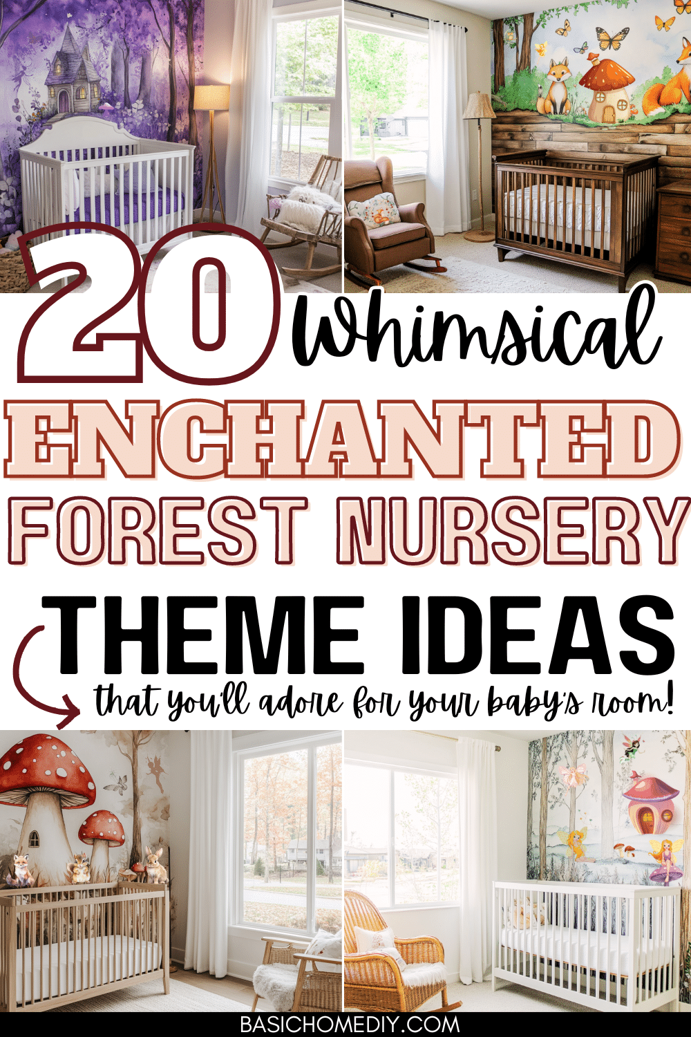 20 Whimsical Enchanted Forest Nursery Theme Ideas - Basic Home DIY