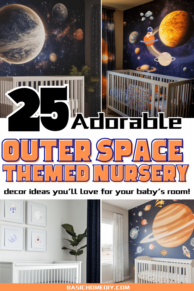 25 Adorable Outer Space Themed Nursery Decor Ideas - Basic Home DIY