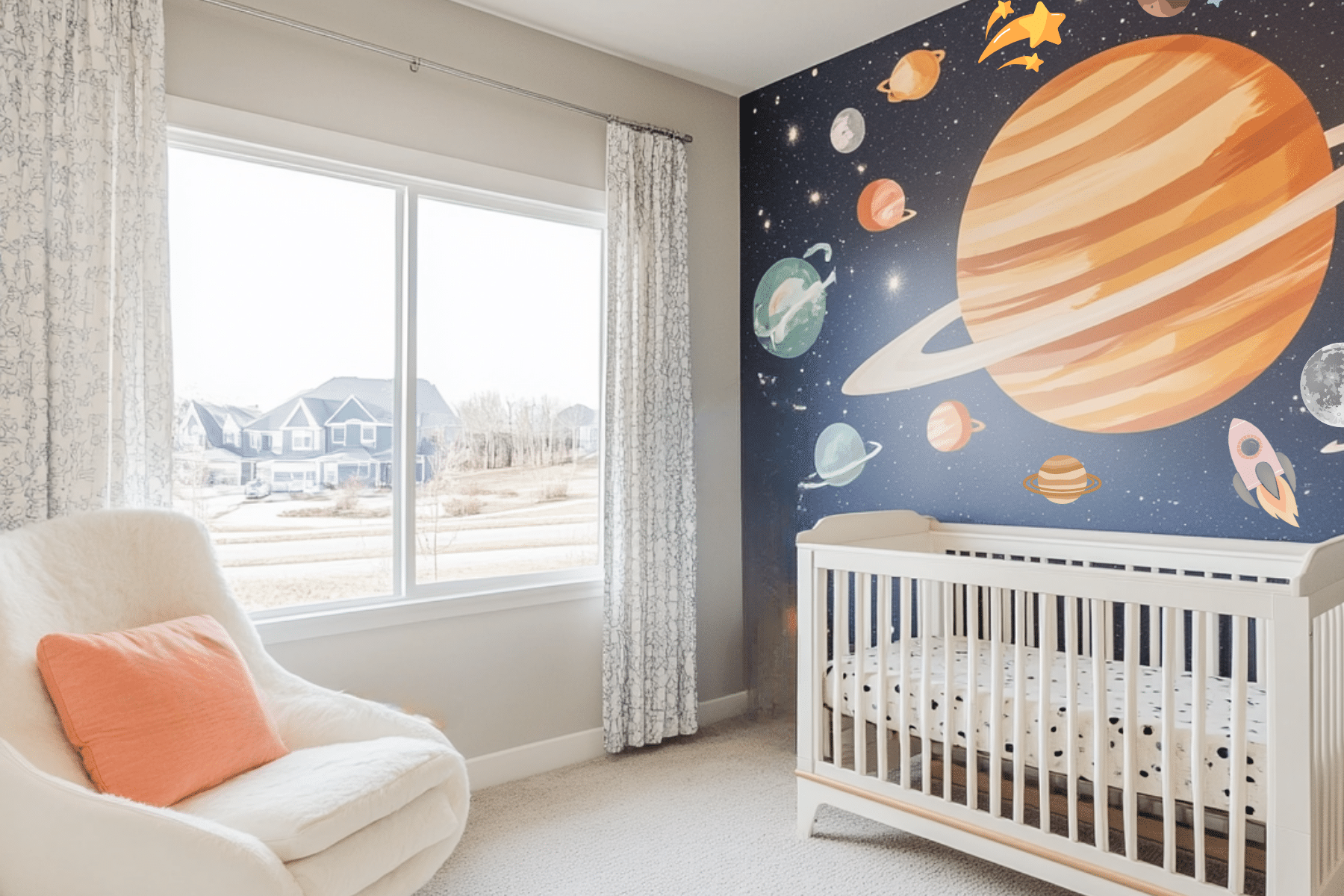 25 Adorable Outer Space Themed Nursery Decor Ideas - Basic Home DIY