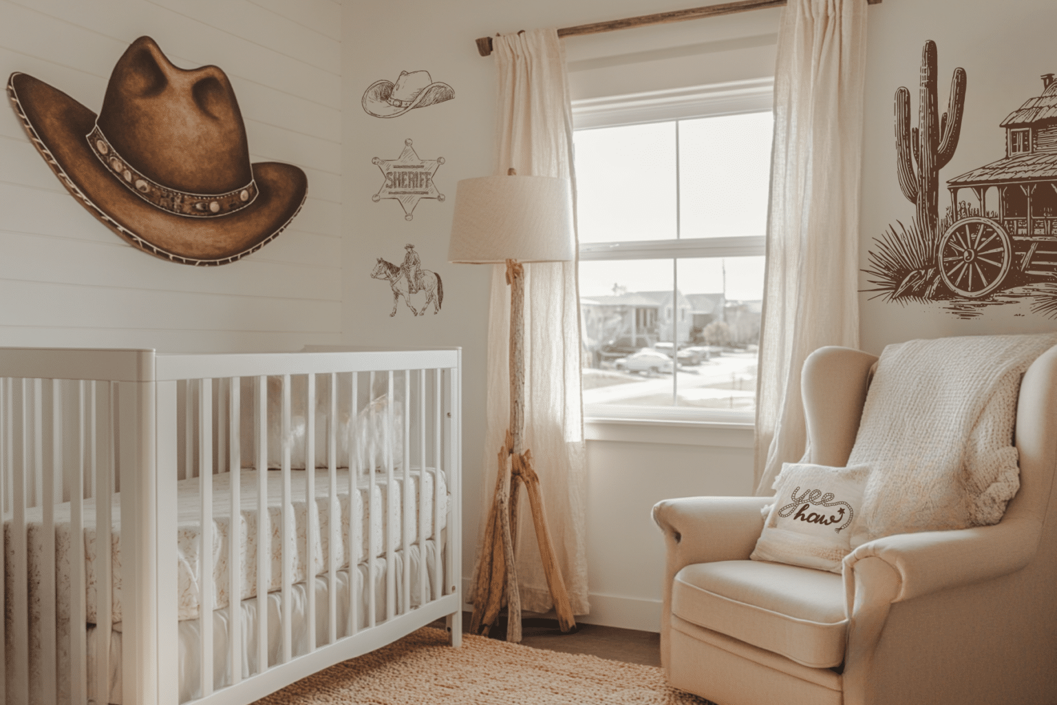 13 Adorable Cowboy Western Nursery Ideas for a Baby's Room - Basic Home DIY