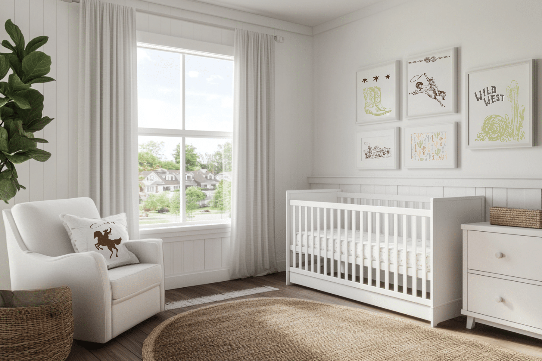 13 Adorable Cowboy Western Nursery Ideas for a Baby's Room - Basic Home DIY