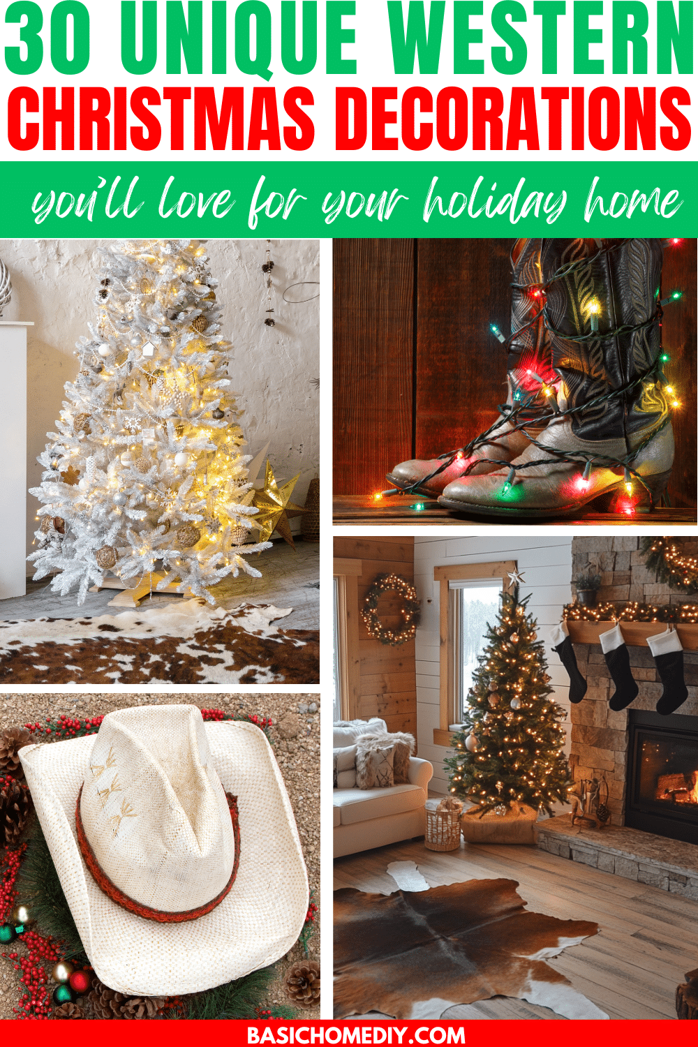Top Western Christmas Decorations for a Rustic Holiday Home - Basic ...