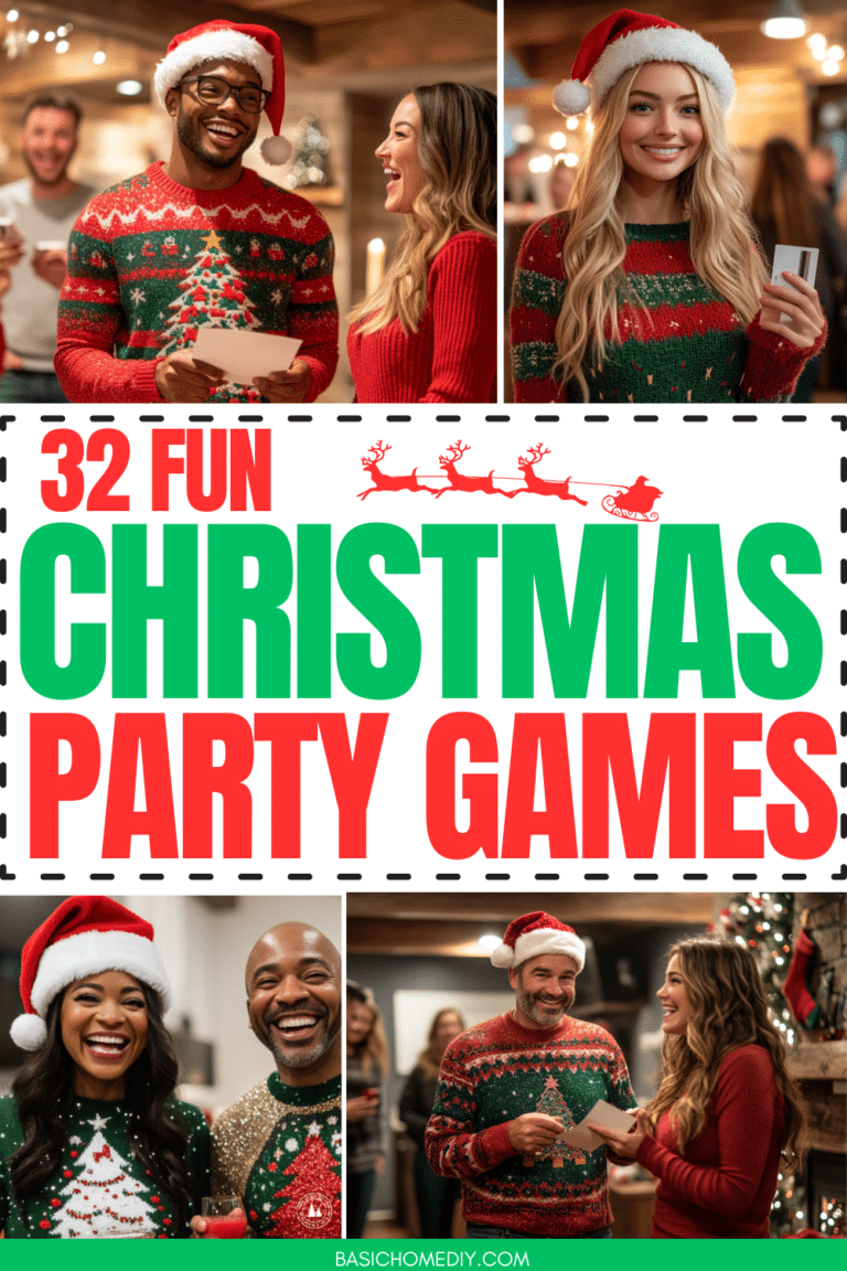 39 Fun Christmas Party Games and Activities to Play - Basic Home DIY