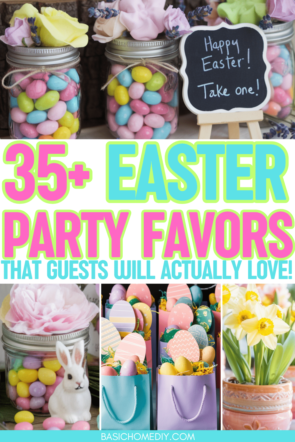 35+ Easter Party Favors That Guests Will Actually Love - Basic Home DIY