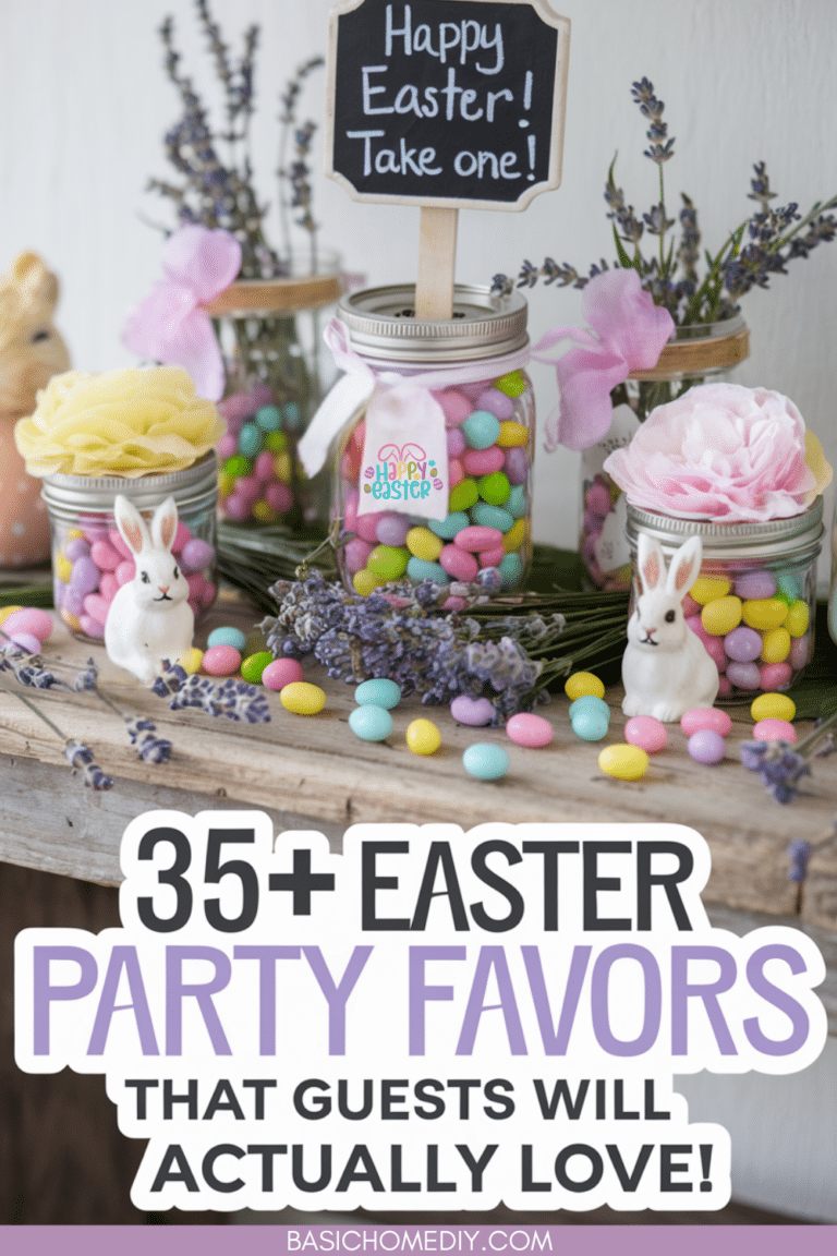 35+ Easter Party Favors That Guests Will Actually Love - Basic Home DIY