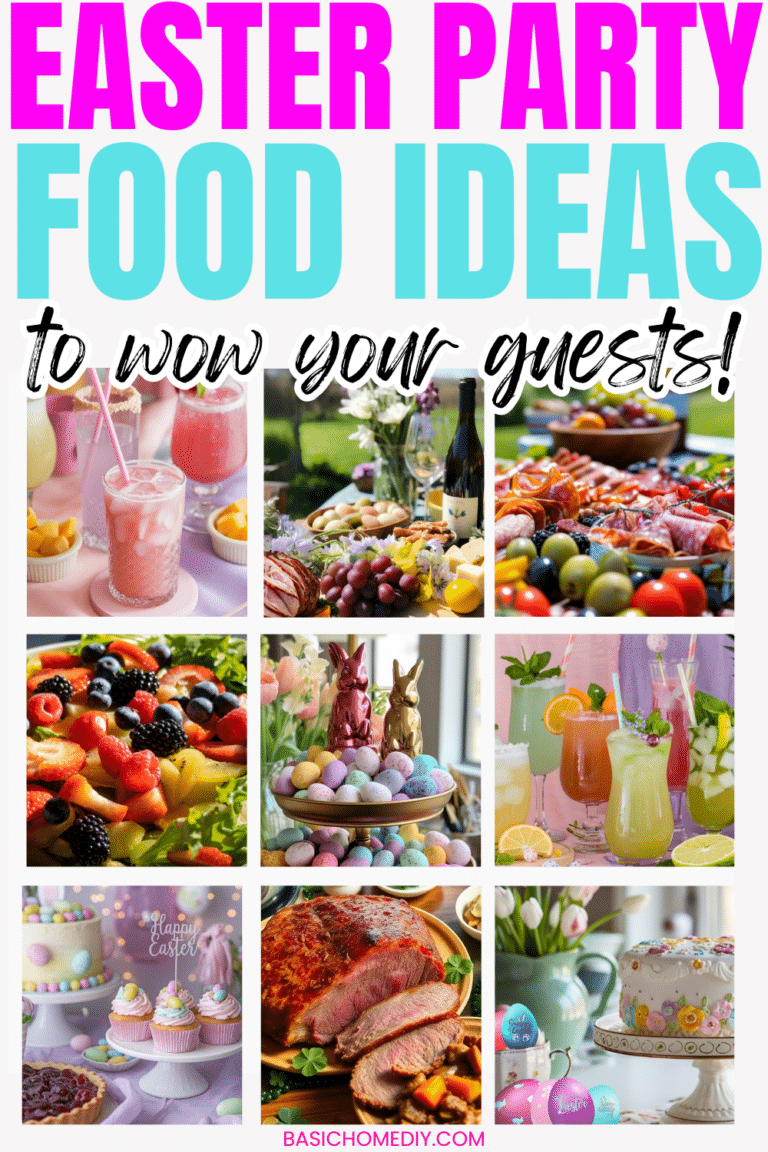Easter Party Food Ideas to Wow Your Guests - Basic Home DIY