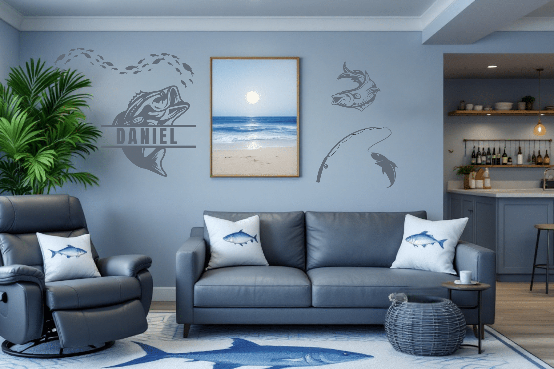 Ultimate Fishing Decor Ideas For Your Man Cave at Home