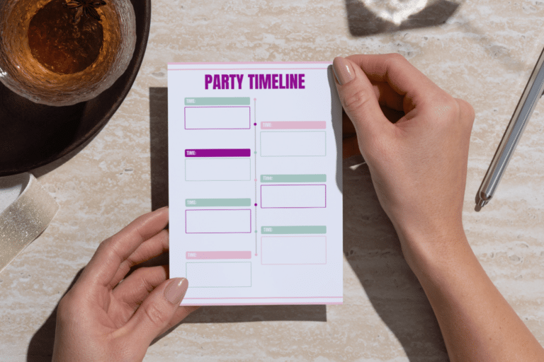 Free Printable Party Planner to Make Your Next Event a Success - Basic ...