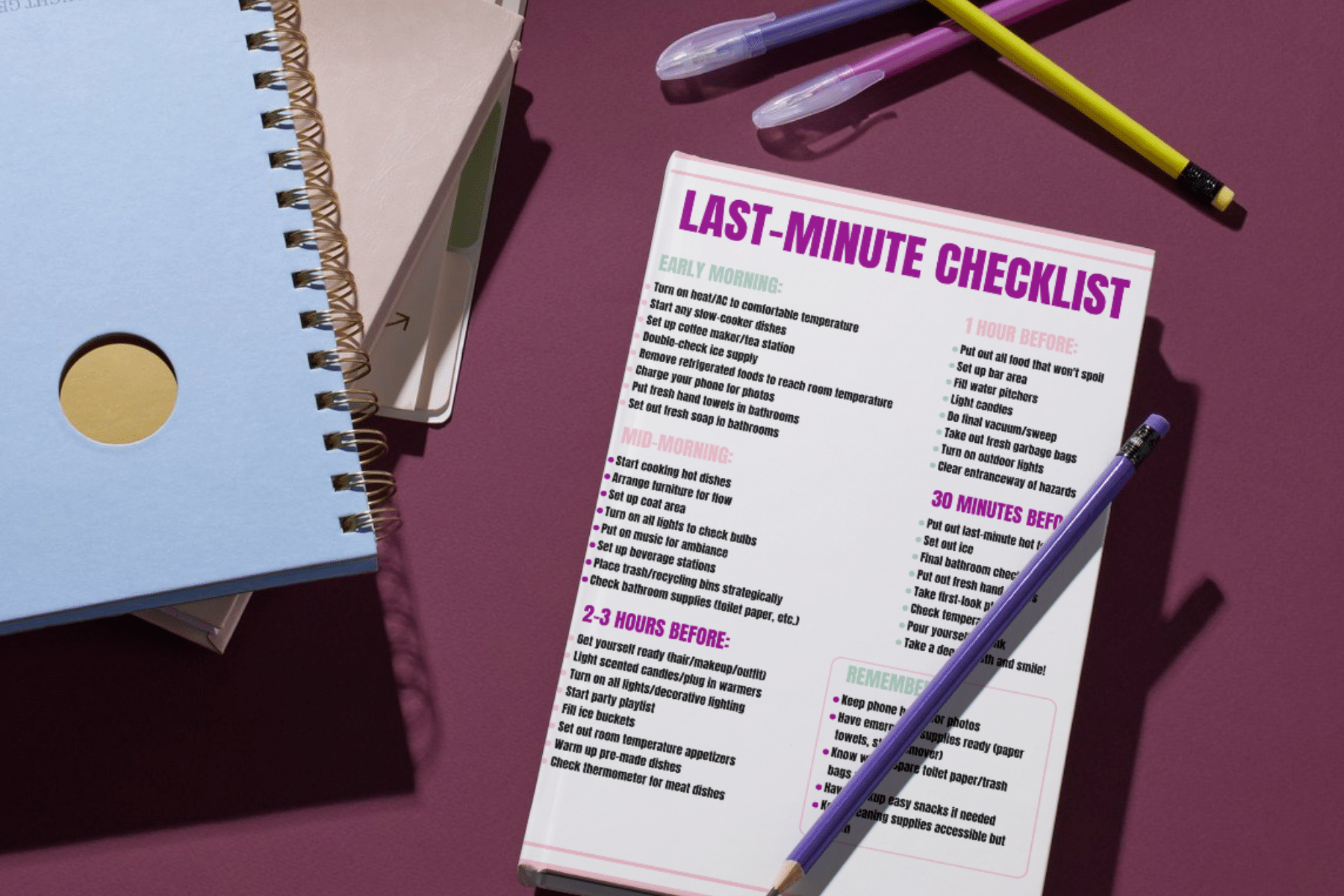 Free Printable Party Planner to Make Your Next Event a Success - Basic ...