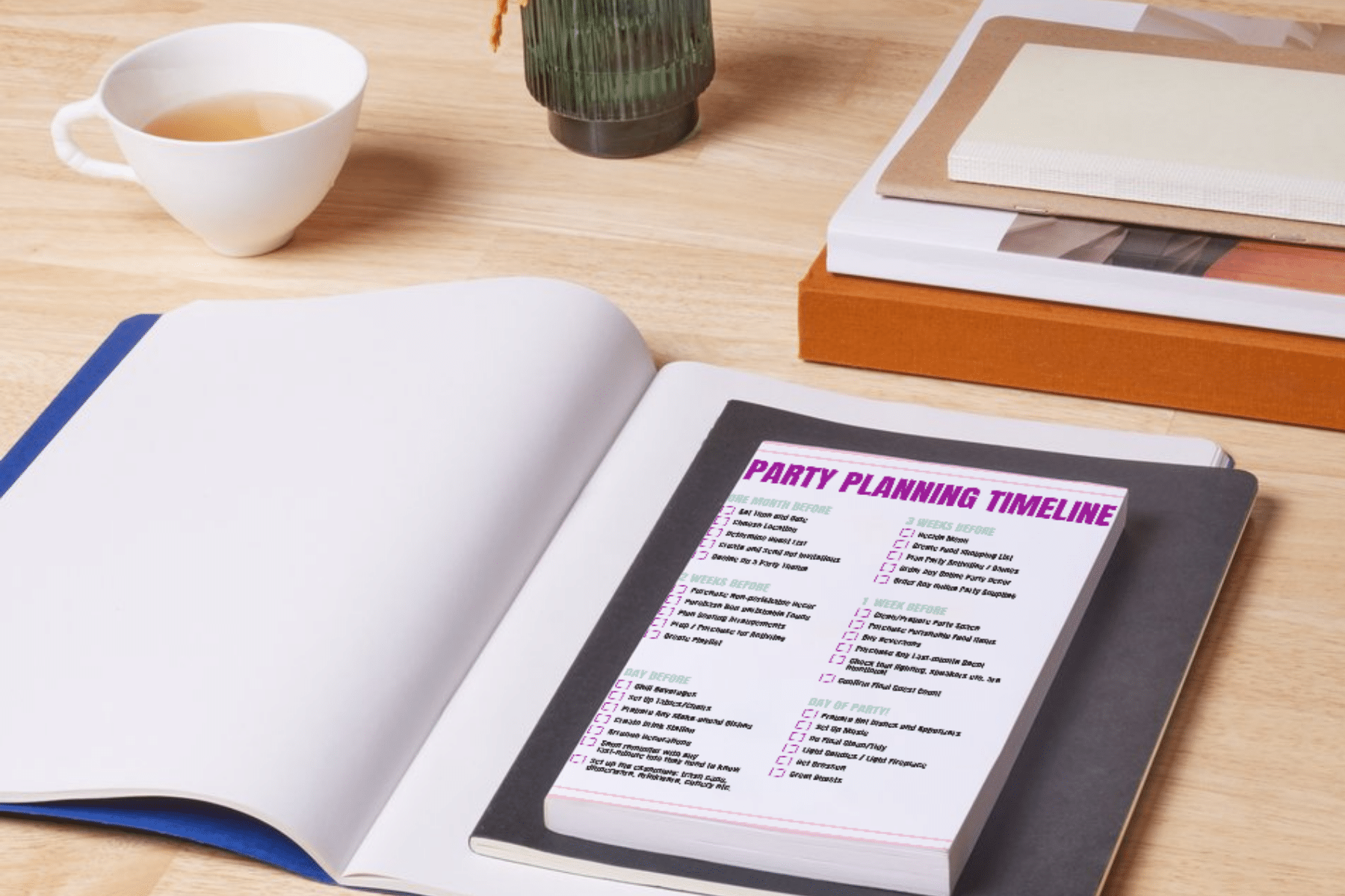 Free Printable Party Planner to Make Your Next Event a Success - Basic ...