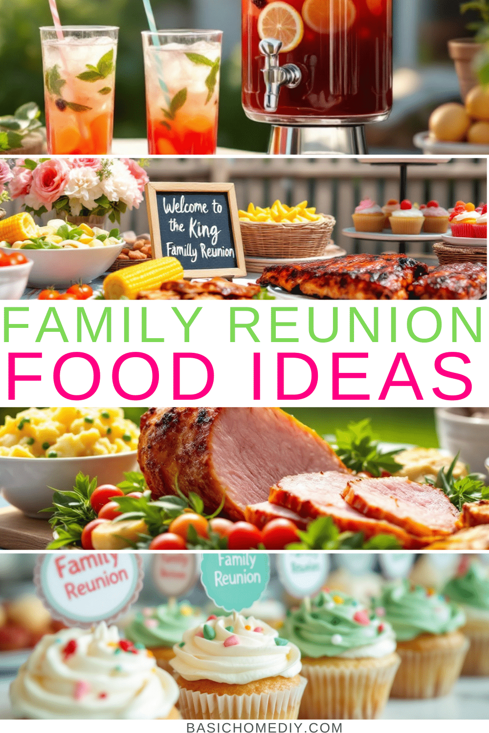 Delicious Family Reunion Food Ideas That Will Wow Everyone - Basic Home DIY
