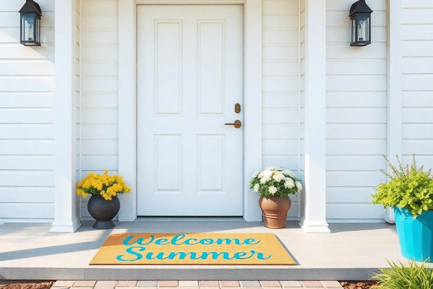 Simple Summer Home Decor Ideas to Brighten Your Space - Basic Home DIY